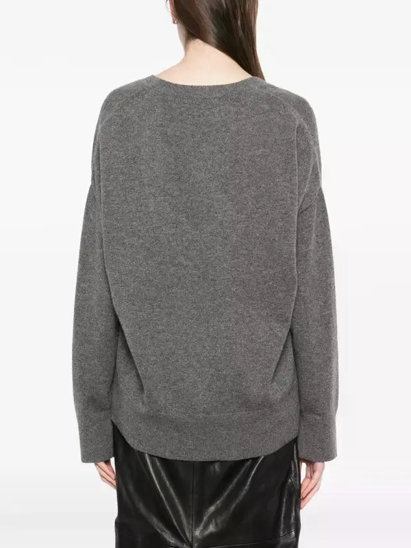 Brandon Maxwell Rivers V-neck Sweater