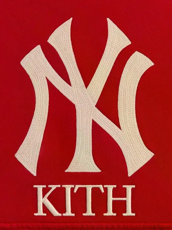Kith X New York Yankees Braxton Hoodie - Red