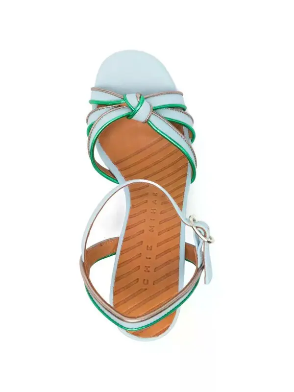 Chie Mihara Ballah Strappy Sandals - Blue