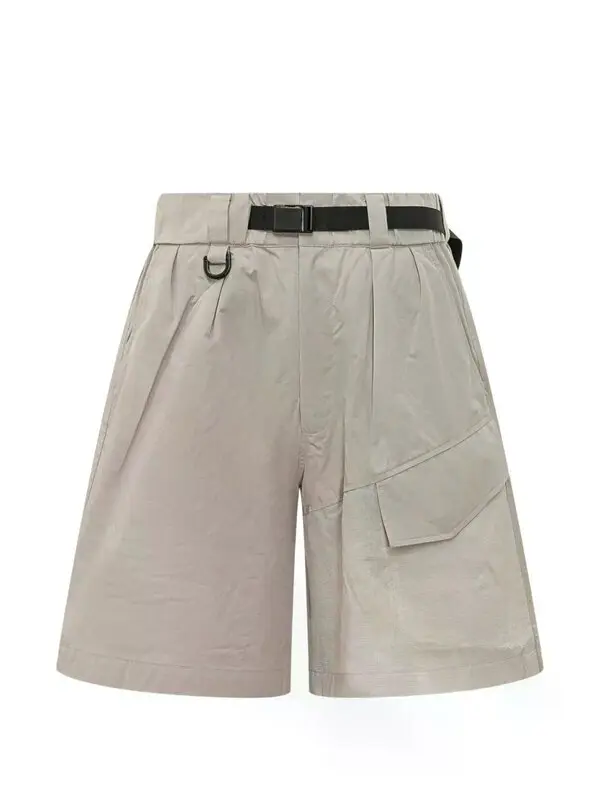 Y3 Belted Pleated Shorts