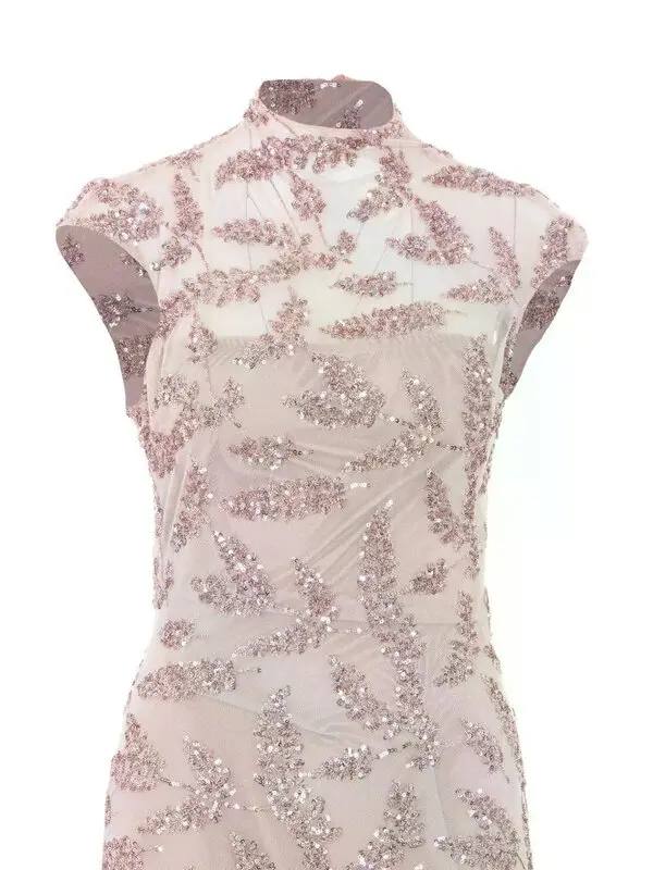 ANIYE BY Uma Embroidered Sequined Maxi Dress