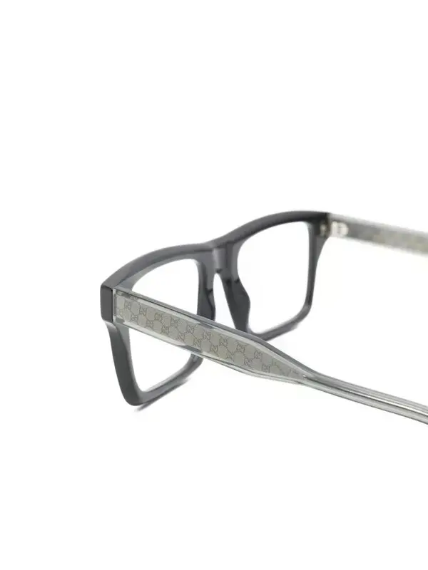 Gucci Rectangle Frame Glasses - Black