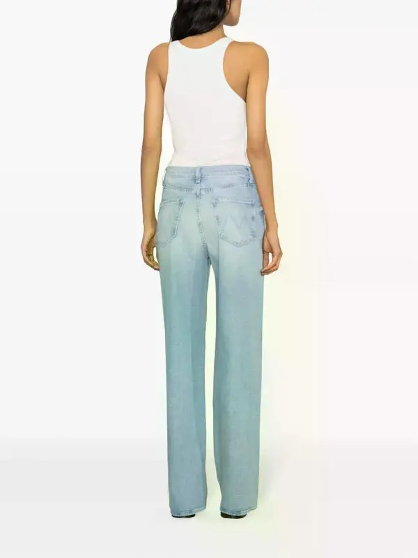 MOTHER Spinner High-rise Straight-leg Jeans In Norway Dude