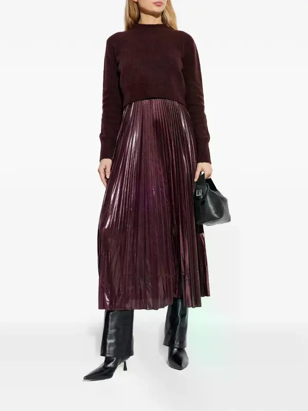 ALLSAINTS Spark Pleated Dress