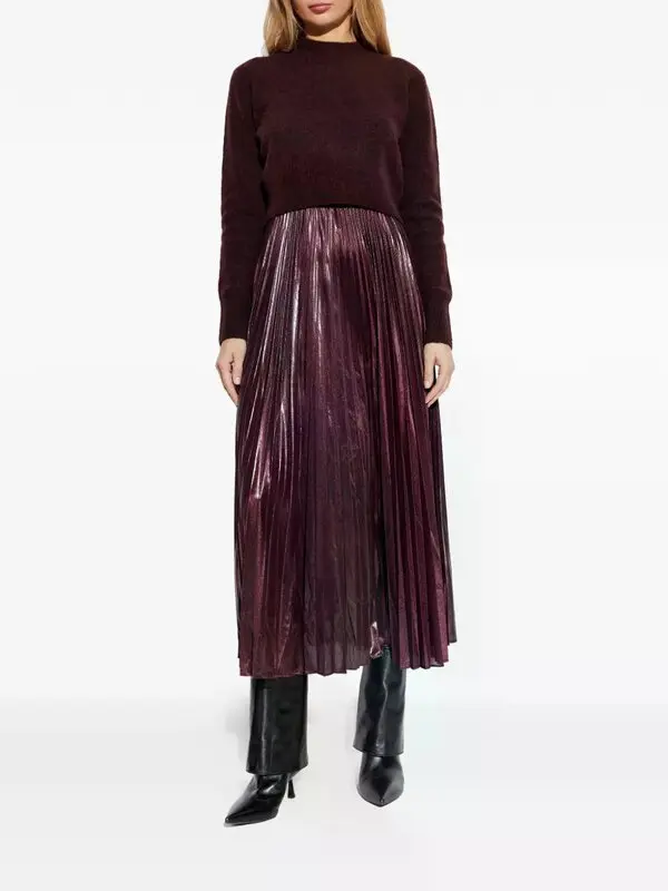 ALLSAINTS Spark Pleated Dress