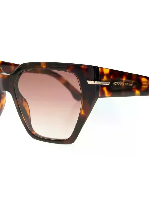 Victoria Beckham Geometric Frame Sunglasses