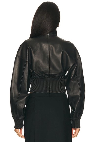 Sportmax Ossido Leather Jacket