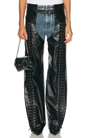 Stella McCartney Laced Denim Chap