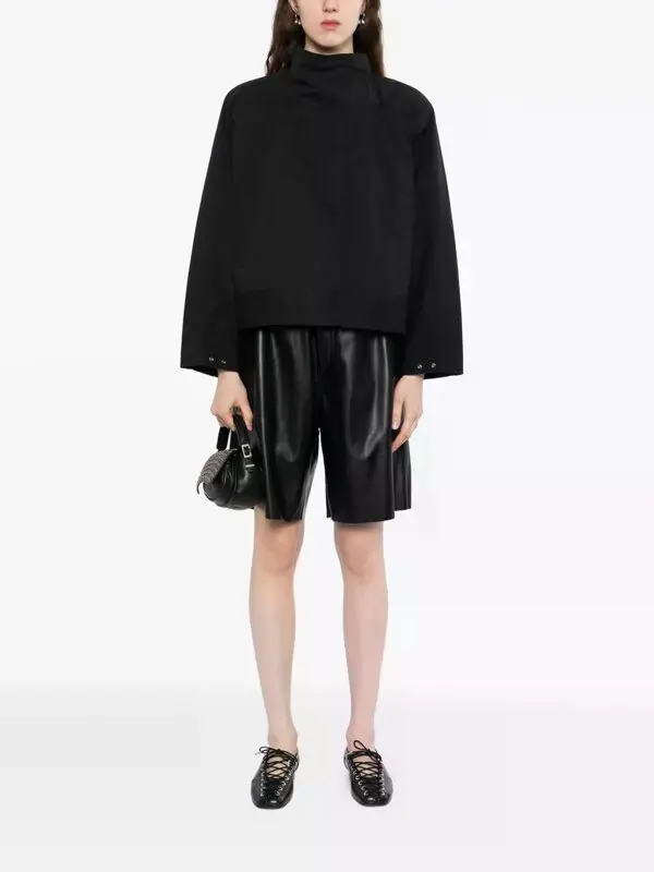 JNBY Cotton Cropped Jacket - Black