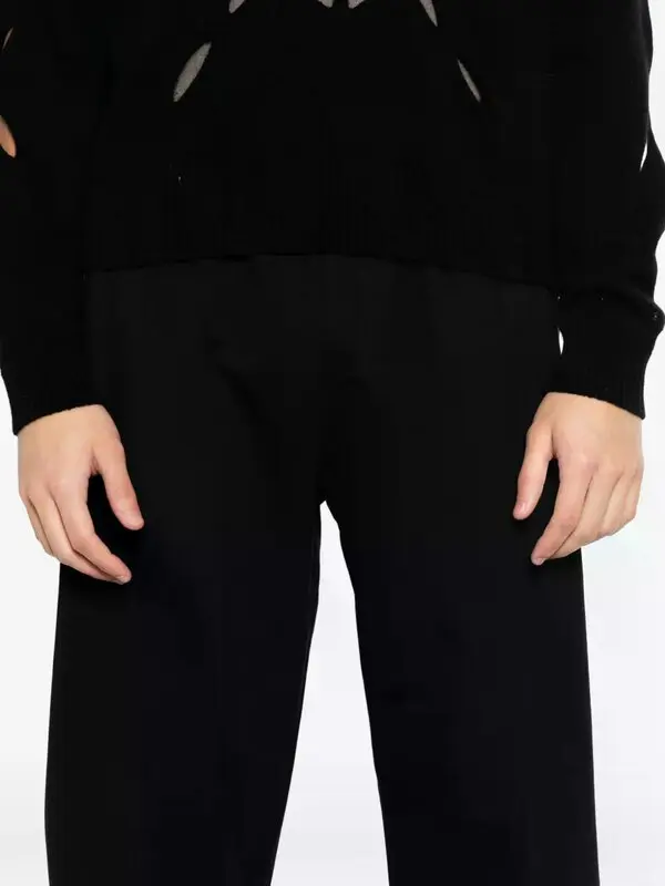 CROQUIS Tapered Drawstring Trousers