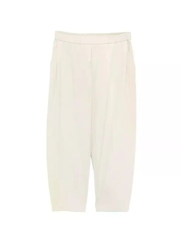 CROQUIS Tapered Drawstring Trousers
