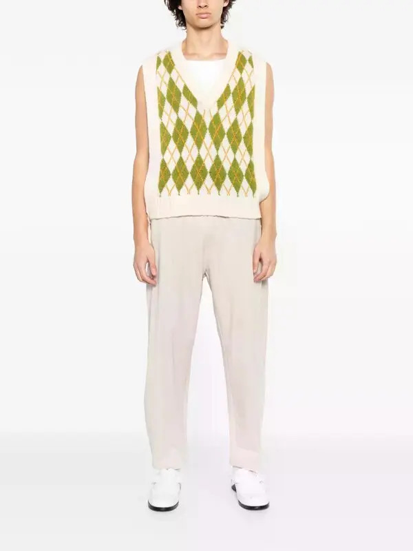 CROQUIS Tapered Drawstring Trousers