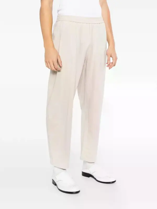 CROQUIS Tapered Drawstring Trousers