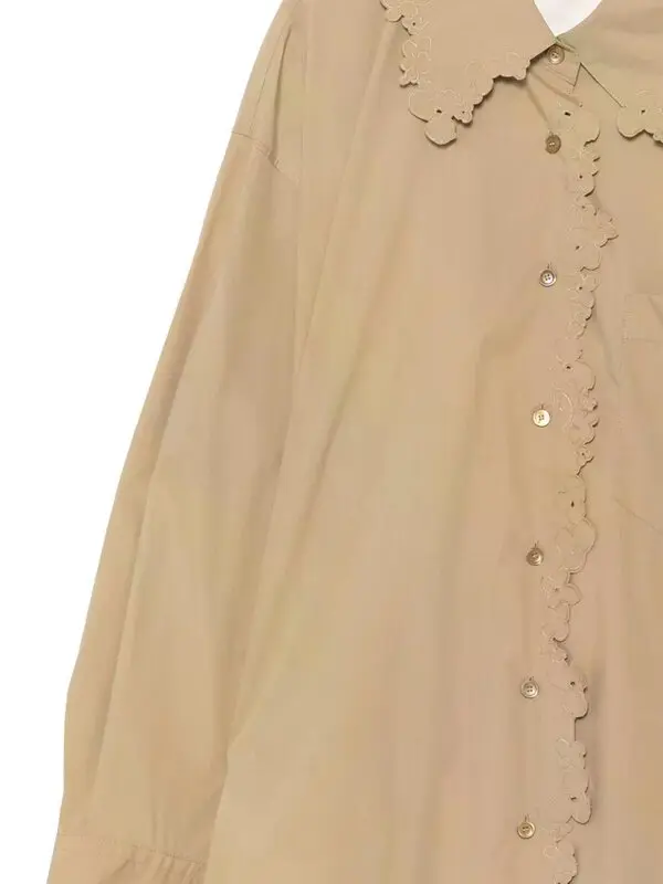 JNBY Embroidered Shirt - Neutrals