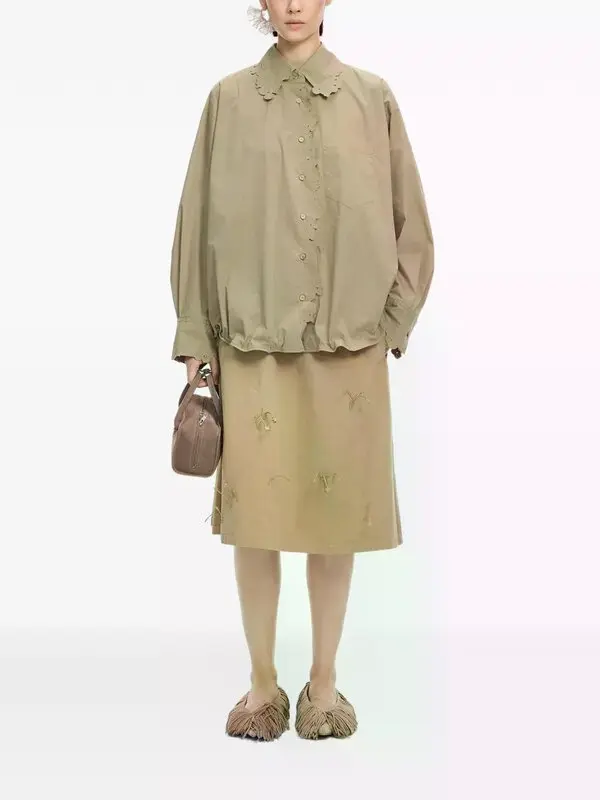 JNBY Embroidered Shirt - Neutrals
