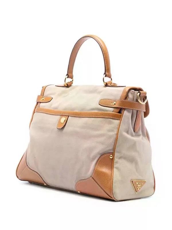 Prada Canapa Top Handle Bag