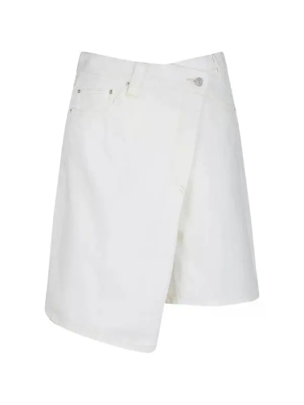 JNBY Cotton Denim Shorts - White