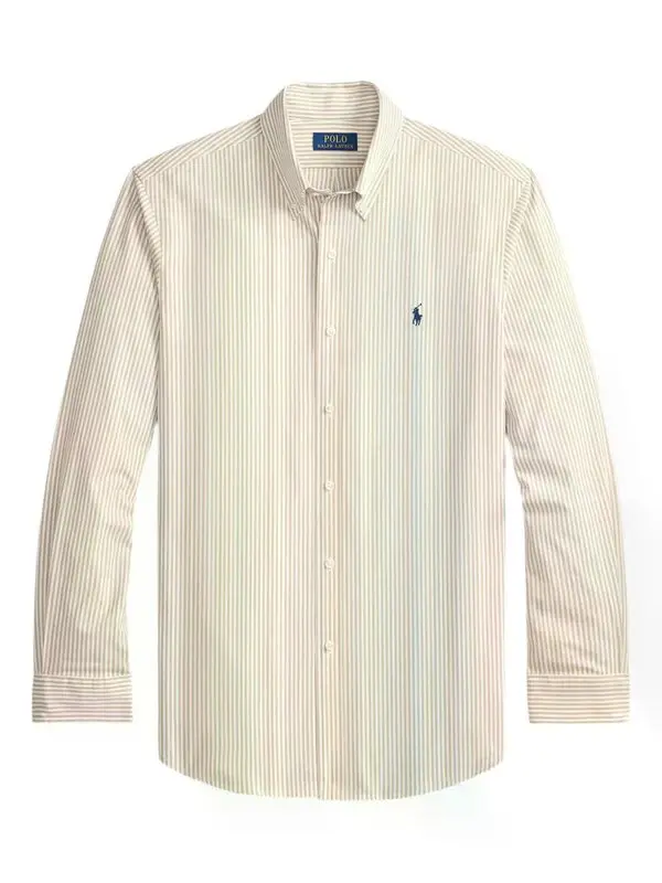 Polo Ralph Lauren Striped Button-down Shirt - Neutrals