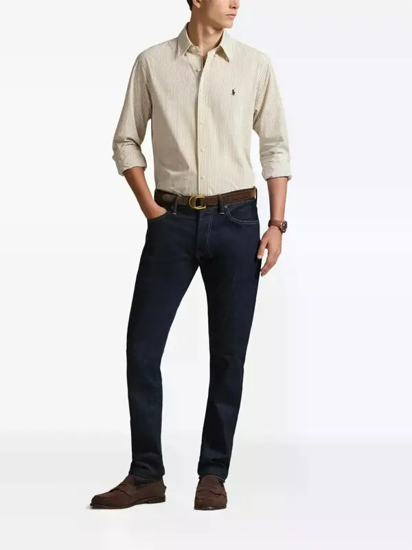 Polo Ralph Lauren Striped Button-down Shirt - Neutrals