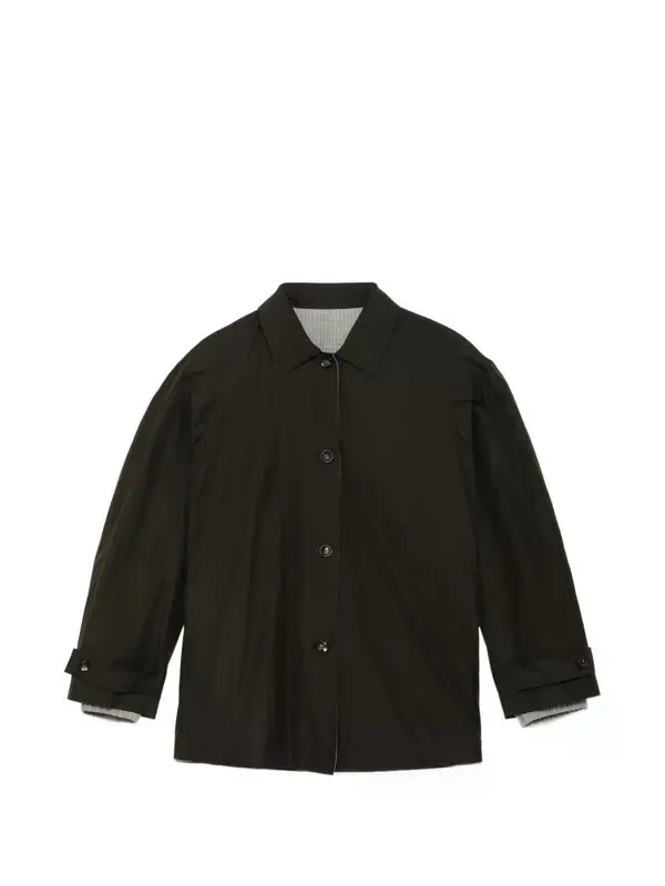 JNBY Buttoned Trench Coat - Grey