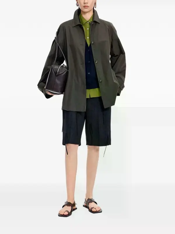 JNBY Buttoned Trench Coat - Grey