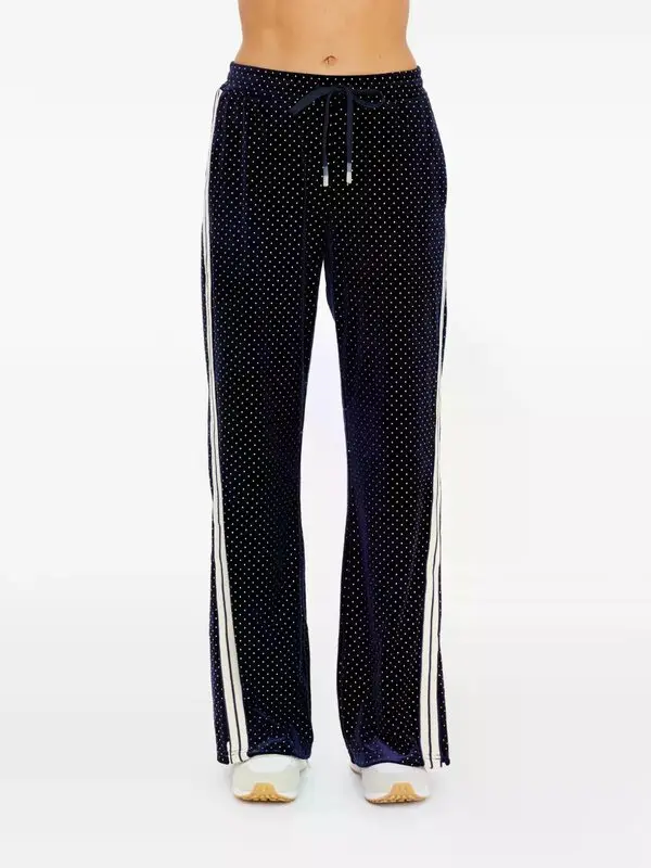 The Upside Spellbound Roma Polka Dot Trousers - Blue