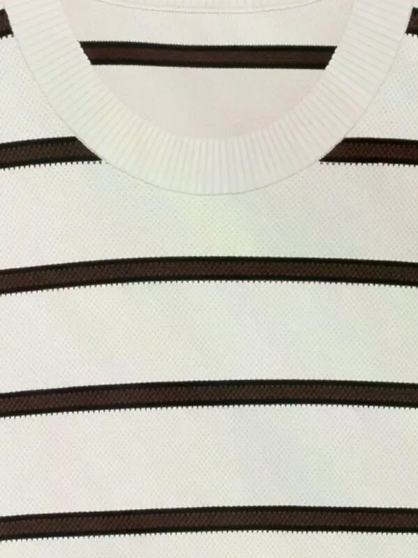 CROQUIS Striped Crewneck Jumper