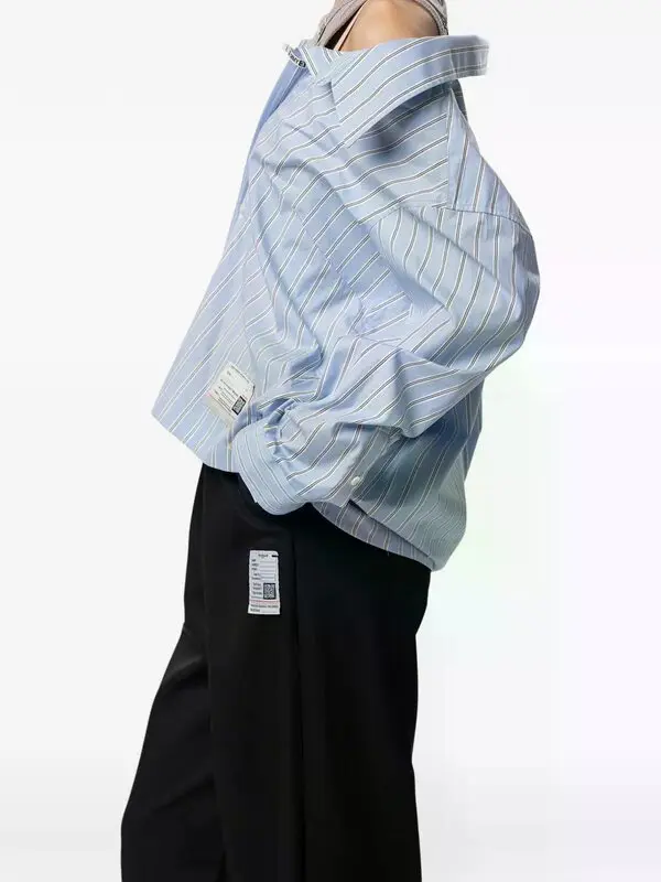 Mihara Yasuhiro Layered Striped Shirt