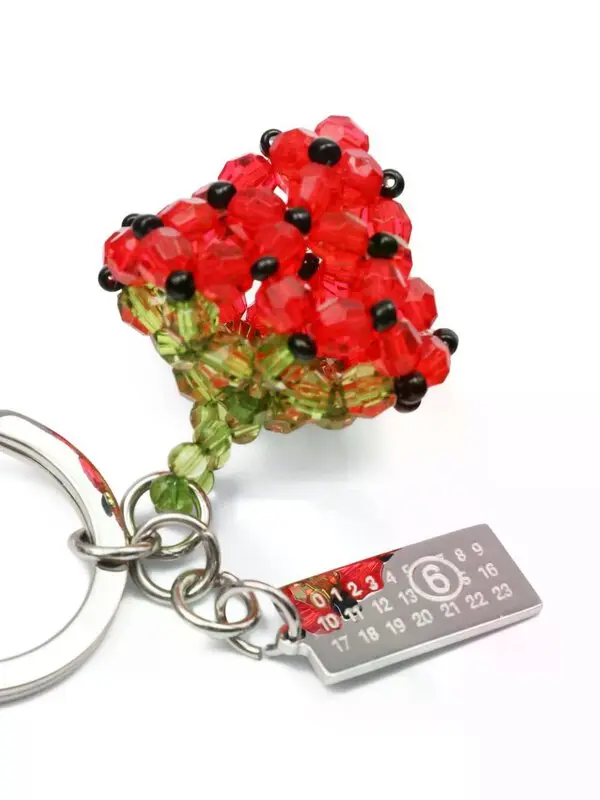 MAISON MARGIELA Strawberry-shape Keyring