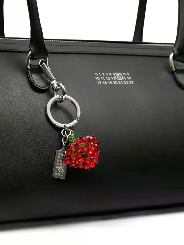 MAISON MARGIELA Strawberry-shape Keyring