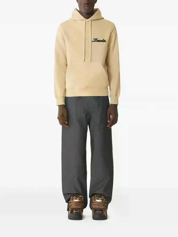 LANVIN Cotton Drawstring Trousers