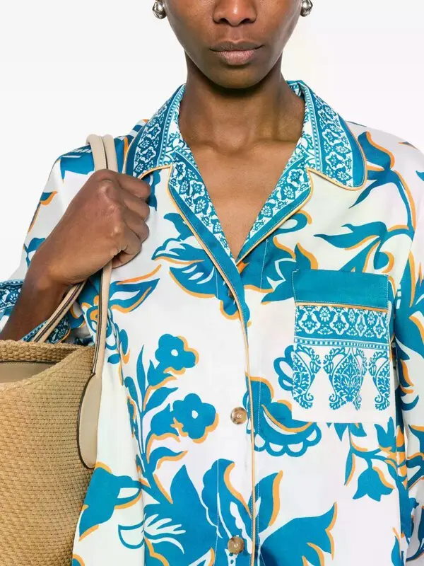 Etro Floral Print Shirt