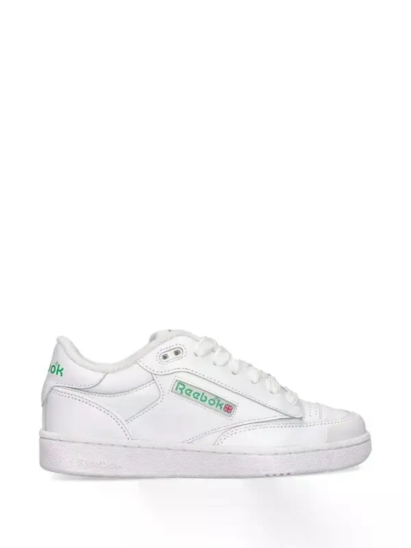 REEBOK Leather Lace-up Sneakers - White