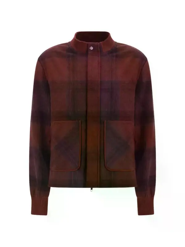 GOD'S TRUE CASHMERE Gratitude Plaid Jacket