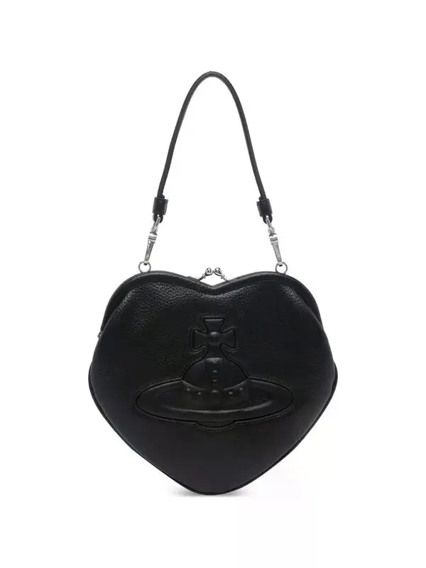 VIVIENNE WESTWOOD Heart Shape Mini Bag - Black