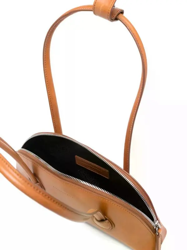 MARGESHERWOOD Top Handle Shoulder Bag - Brown