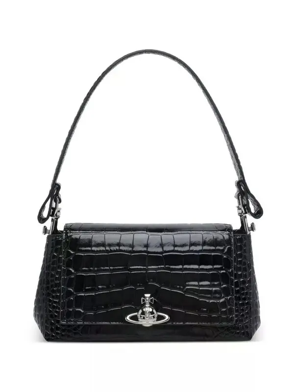 VIVIENNE WESTWOOD Logo Plaque Shoulder Bag