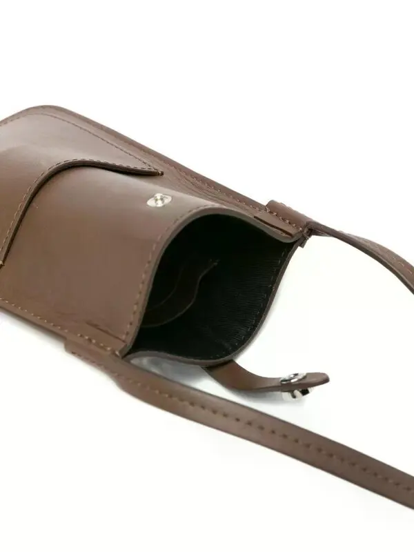 Kiton Leather Cross Body Bag