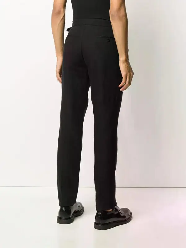 Incotex Linen Slim-fit Trousers