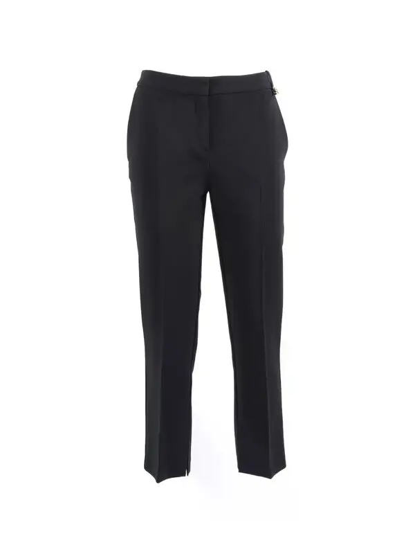 Elisabetta Franchi Logo Detail Tailored Trousers