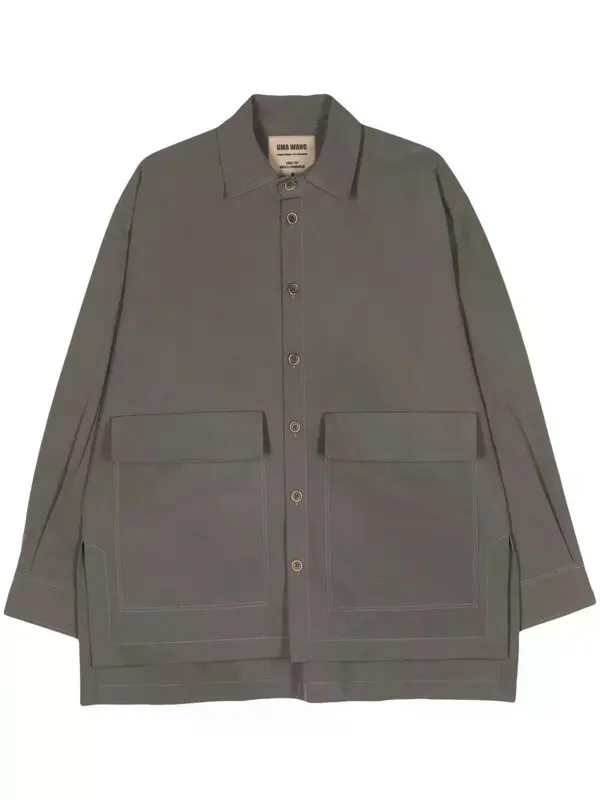 UMA WANG Tavis Cotton Shirt