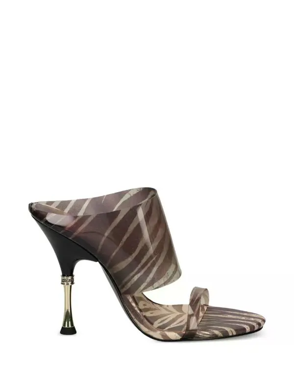 Just Cavalli Zebra-print High Heel Sandals