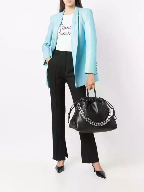 Michael Kors Lina Drawstring Tote Bag - Black