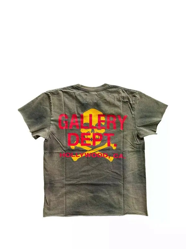 GALLERY DEPT. Distressed-effect Bones-print T-shirt