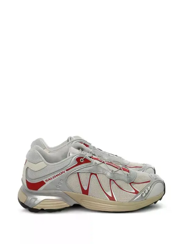 SALOMON Xt-whisper Metallic-effect Sneakers - Neutrals