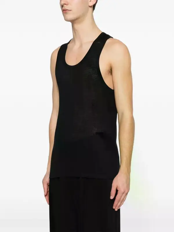 TOM FORD Round-neck Tank - Black
