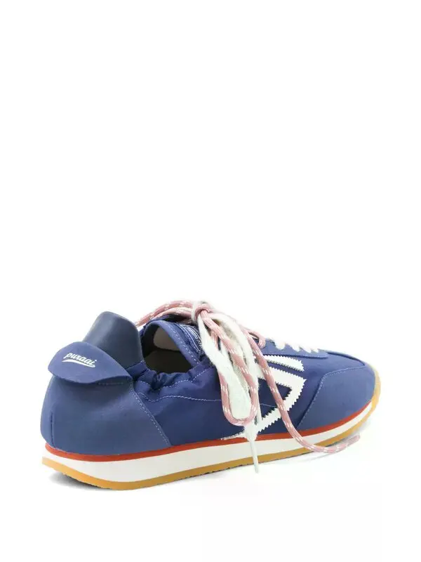 PURAAI Panelled Logo Detail Sneakers - Blue