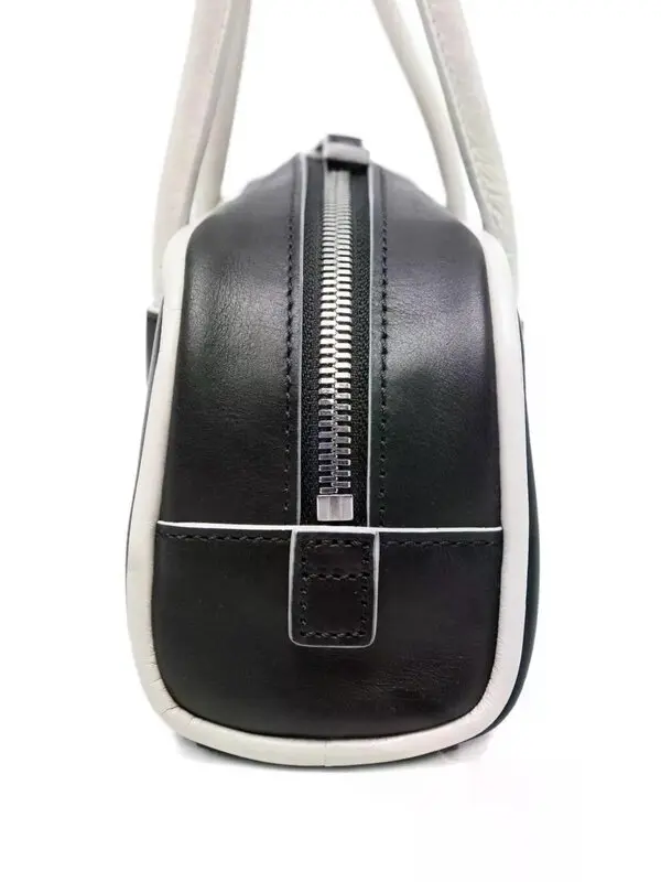 MARGESHERWOOD Crinkle Top Handle Tote Bag