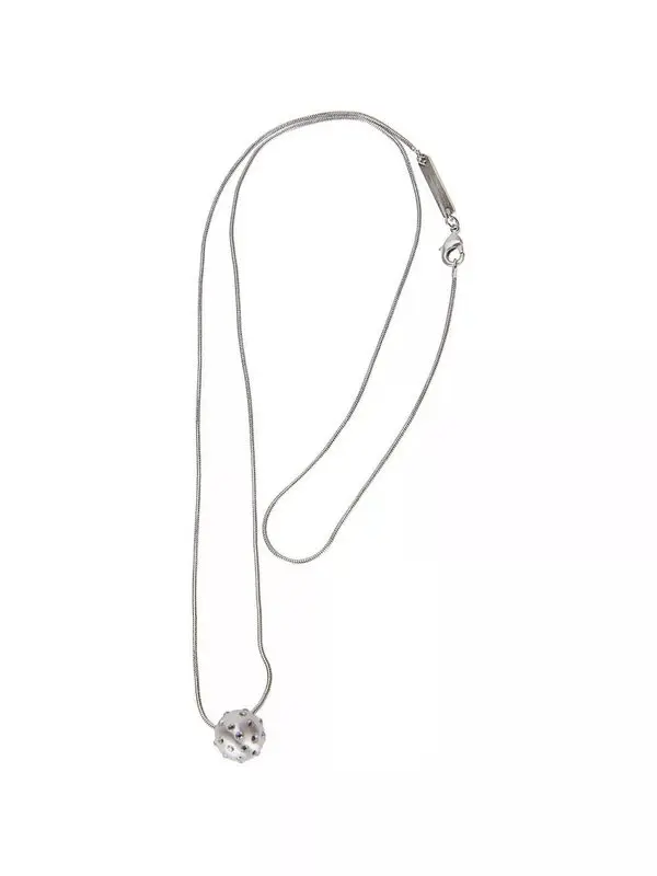 Rick Owens Mini Orb Pendant Necklace