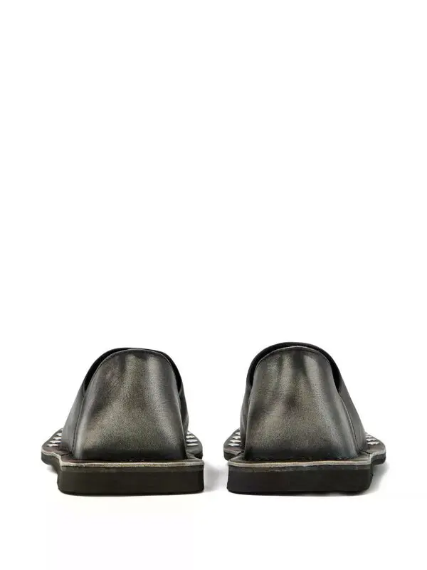 Camper Studded Leather Loafers